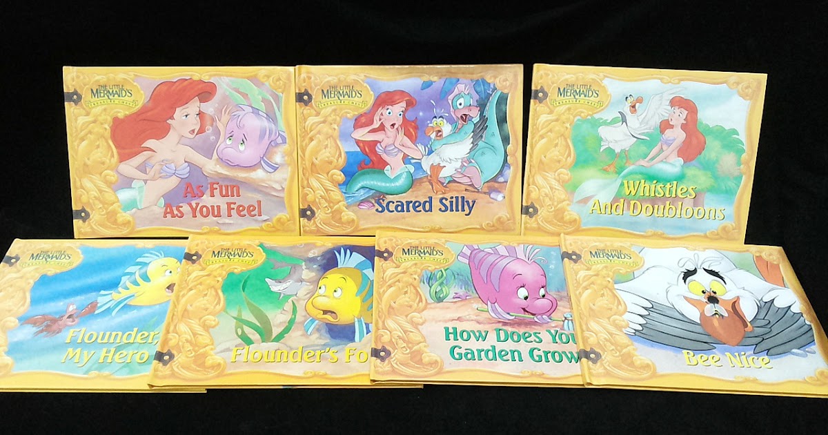 Kid Books Blog: 386.The Little Mermaid's Treasure Chest