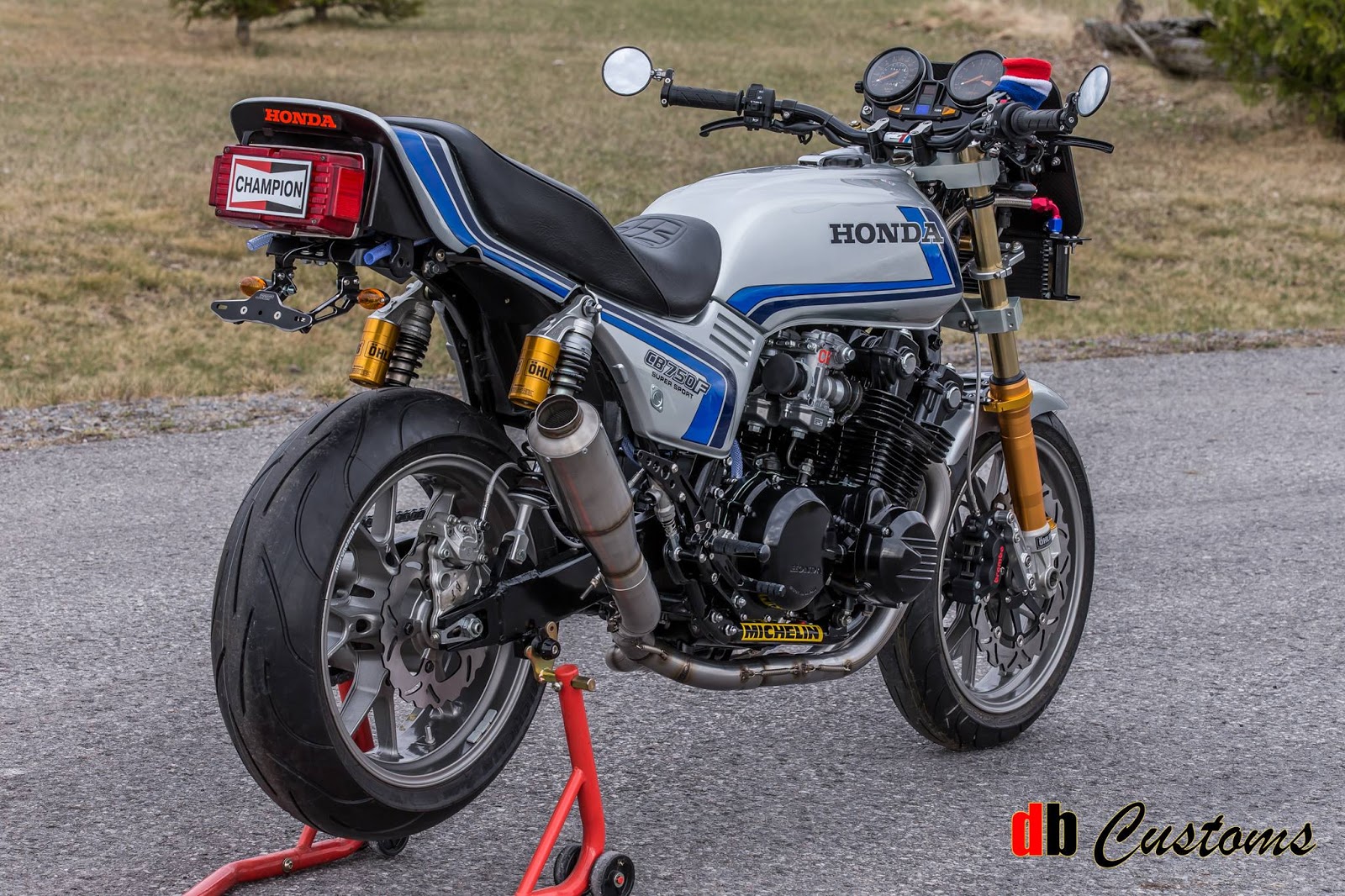 Racing Cafè: Honda CB 750 F "Spencer Tribute" by DB Customs