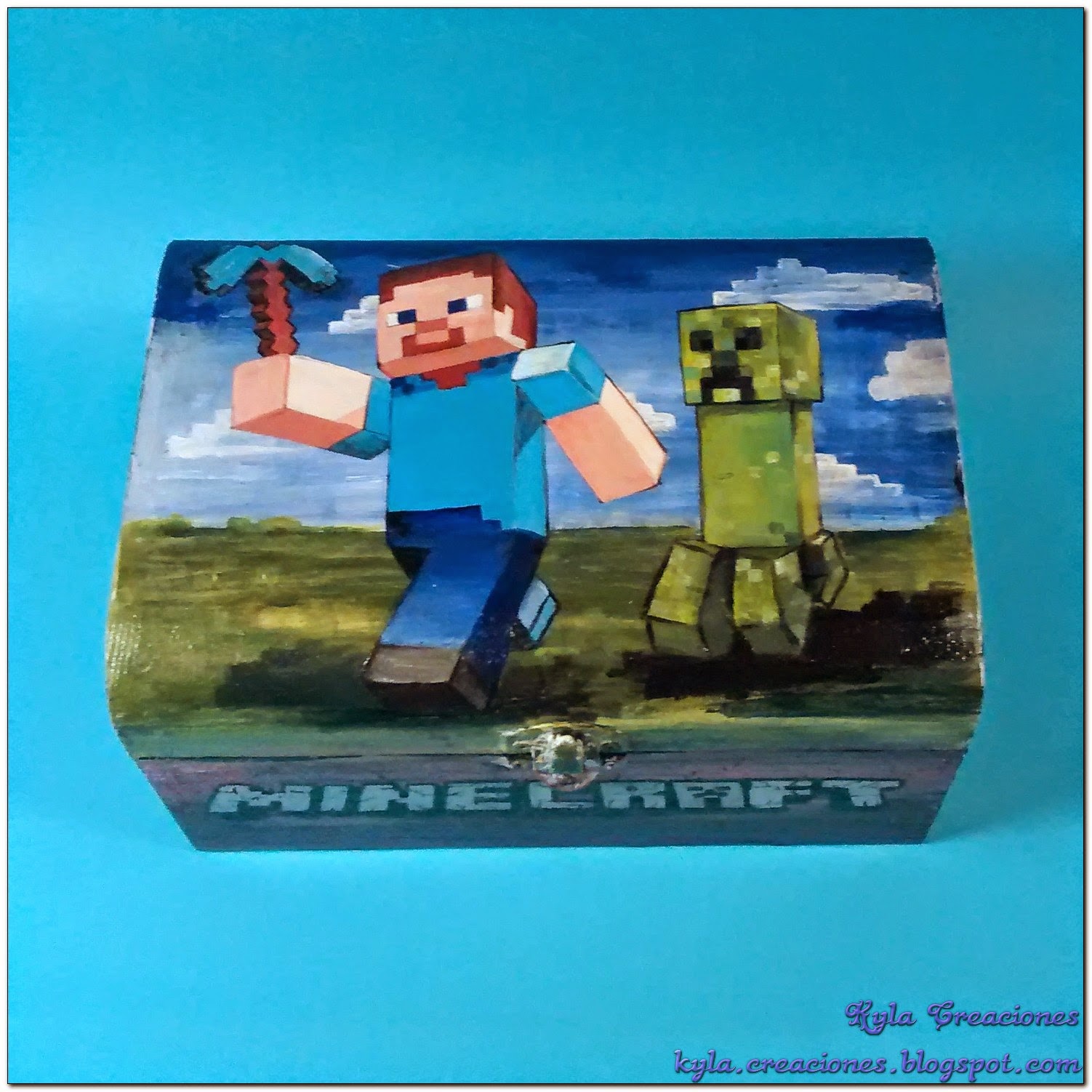 Kyla Creaciones: Caja Minecraft