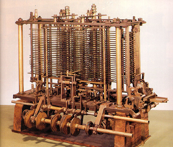 Milenioscopio: Máquina diferencial de Charles Babbage.