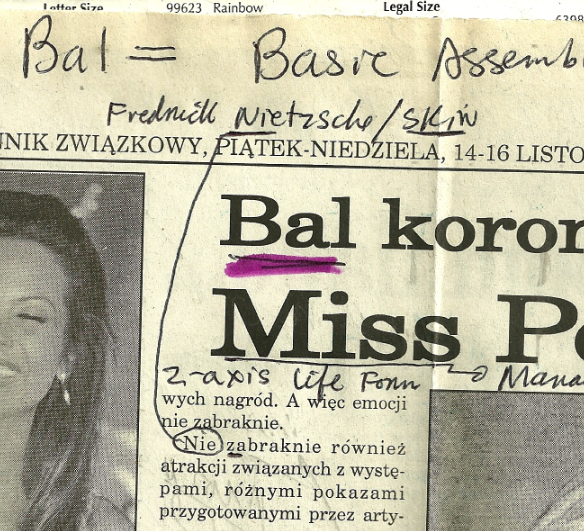 Z93 - Reno / Science: Science 217 - Nietzsche POLISH codes