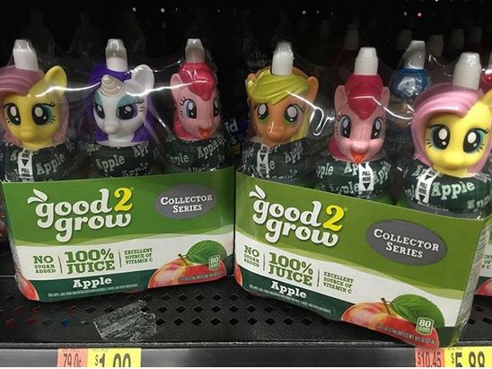 Equestria Daily - MLP Stuff!: MLP Pony Collectible Juice Containers ...