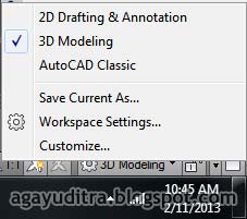 Tutorial Render menggunakan Autocad 2009/2010 - Mutia