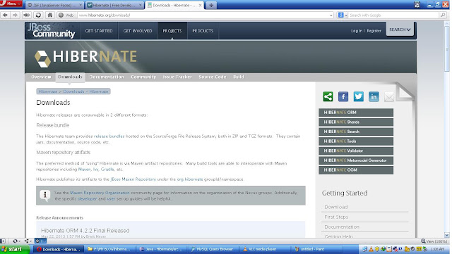JAVA : Hibernate Setup and Basics
