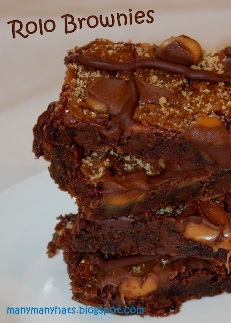Many Many Hats: Rolo Brownies