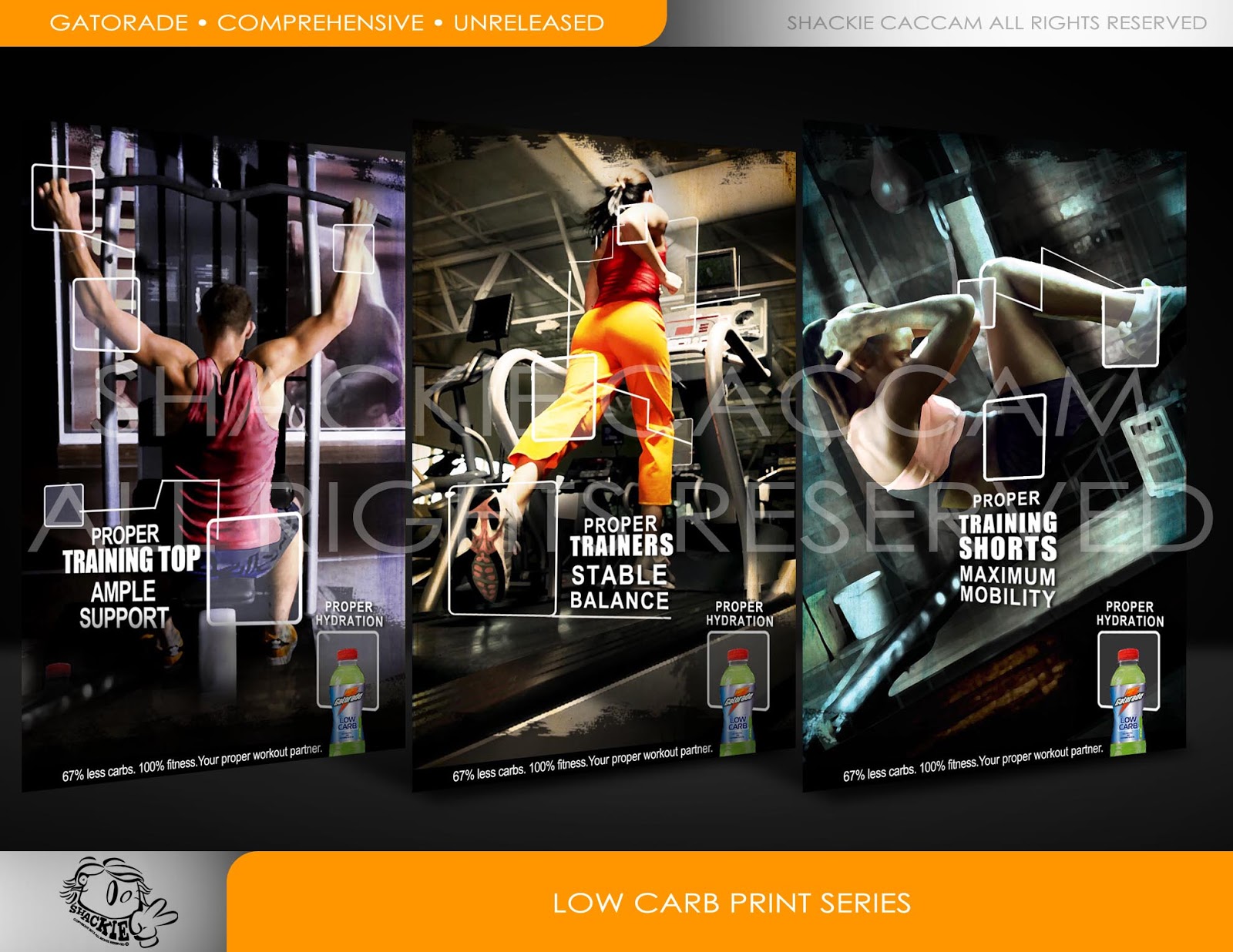 Gatorade Magazine Advertisements
