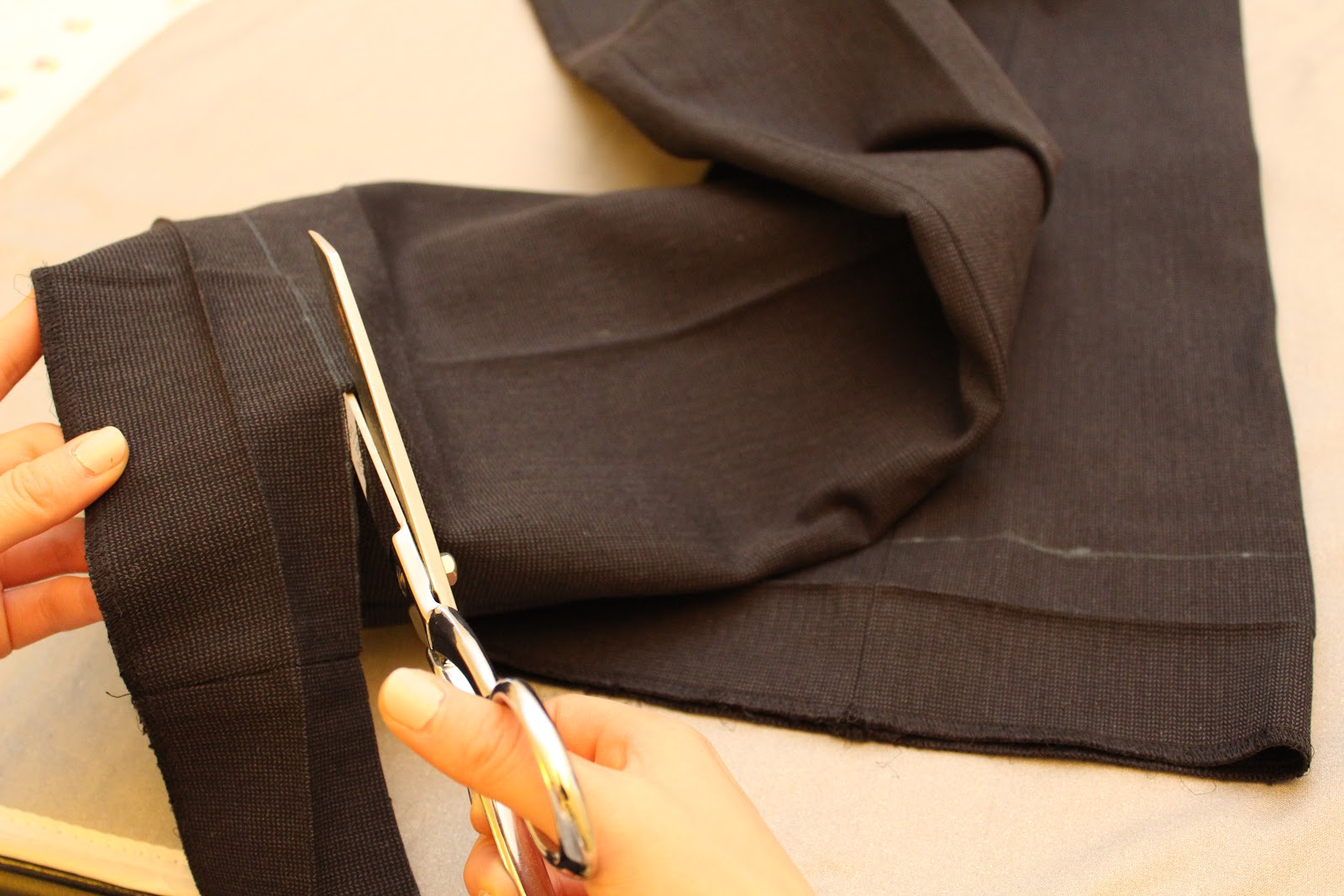 From Woo to You: DIY: How to Hem Your Dress Pants
