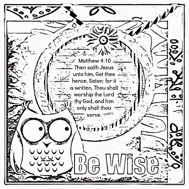 Wisdom Proverbs Coloring Page Sketch Coloring Page
