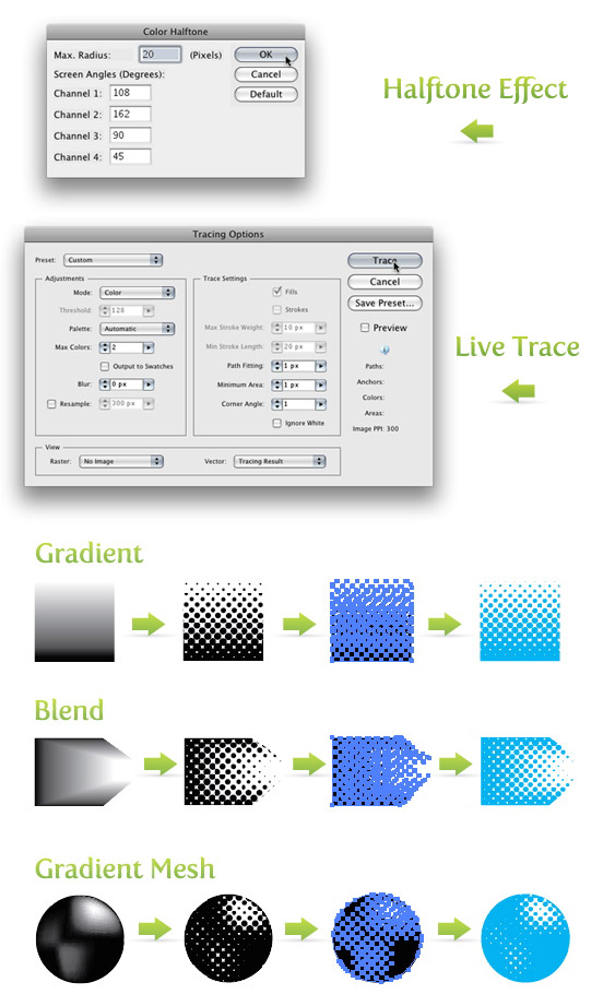 Create a Halftone Pattern in Adobe Illustrator