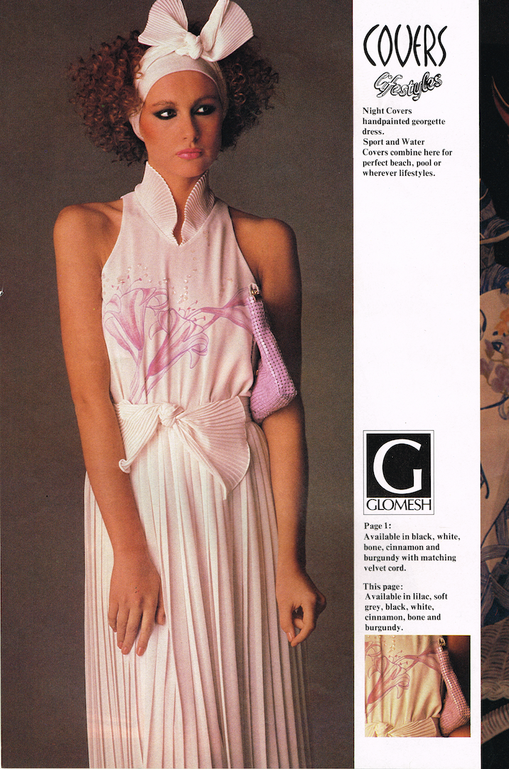 Glossy Sheen: Glomesh Covers Lifestyles Summer 1980 - POL Magazine