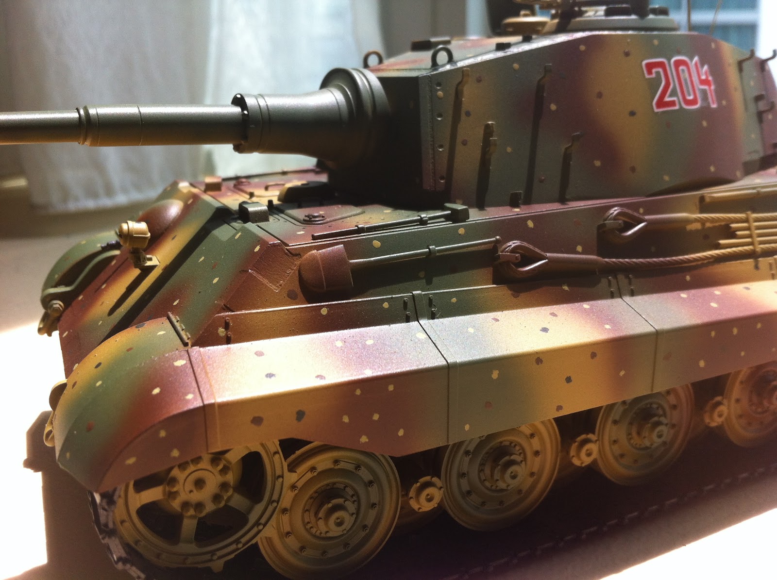 Project #5: Tamiya 1/35 German King Tiger Part 2 ~ Project Gundam