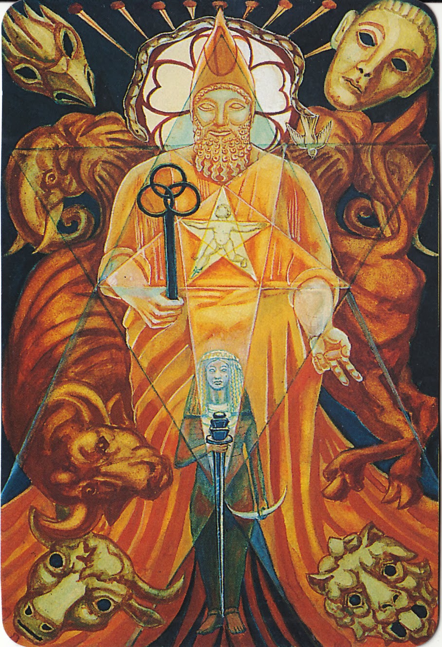 Rowan Tarot: Be brave like bull