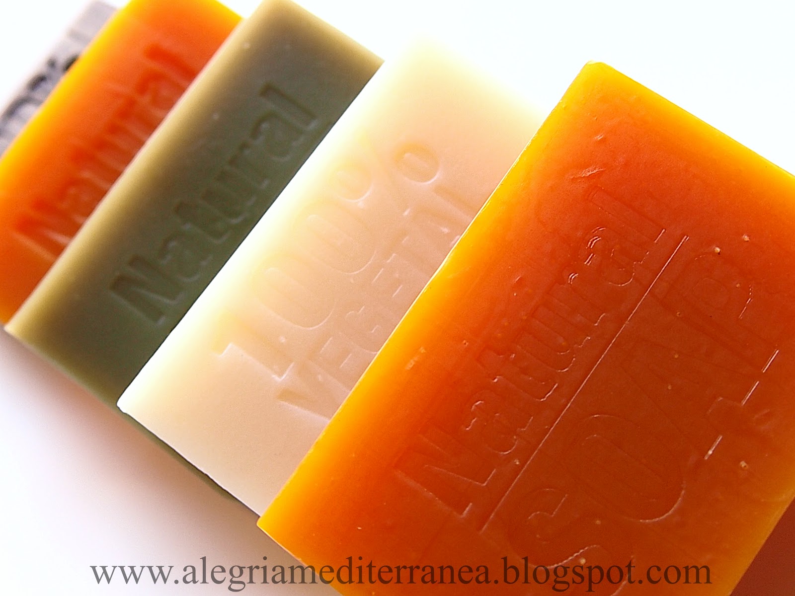 ALEGRIA MEDITERRANEA: MY CLASSIC LINE OF SOAPS, 100%natural colors,Part ...