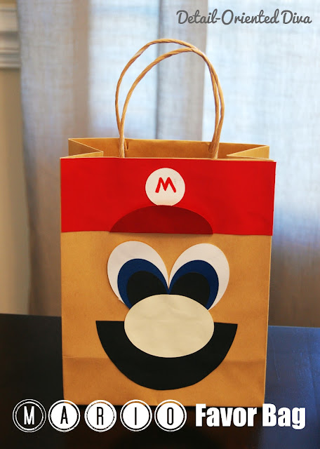 Super Mario Bros.Gift Bag + Printable