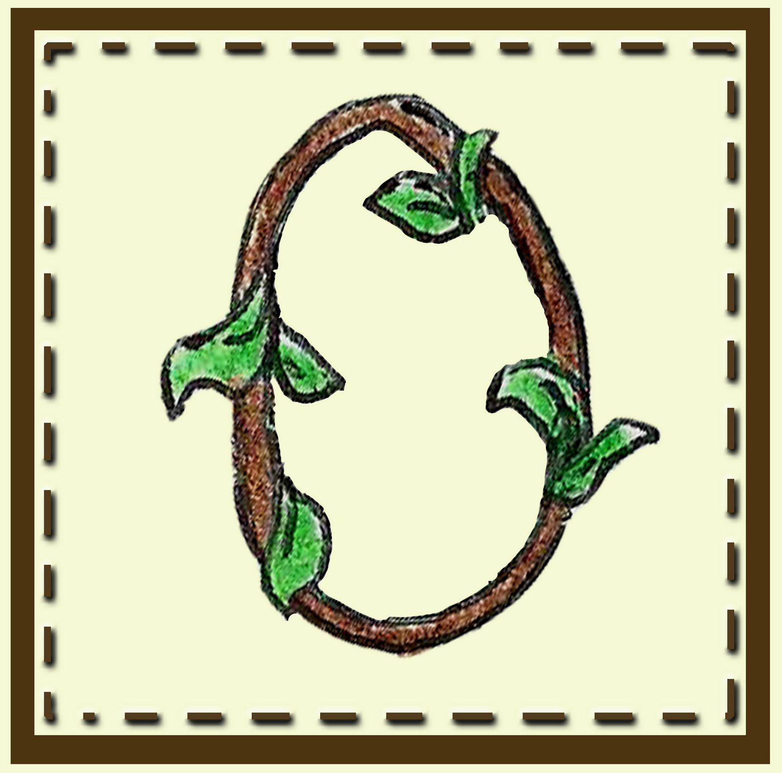 GRANNY ENCHANTED'S BLOG: "Twigs and Leaves" Free Scrapbook Alphabet ...