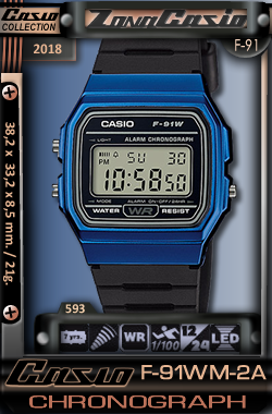 Casio F-91: Las diferentes variantes de los F-91