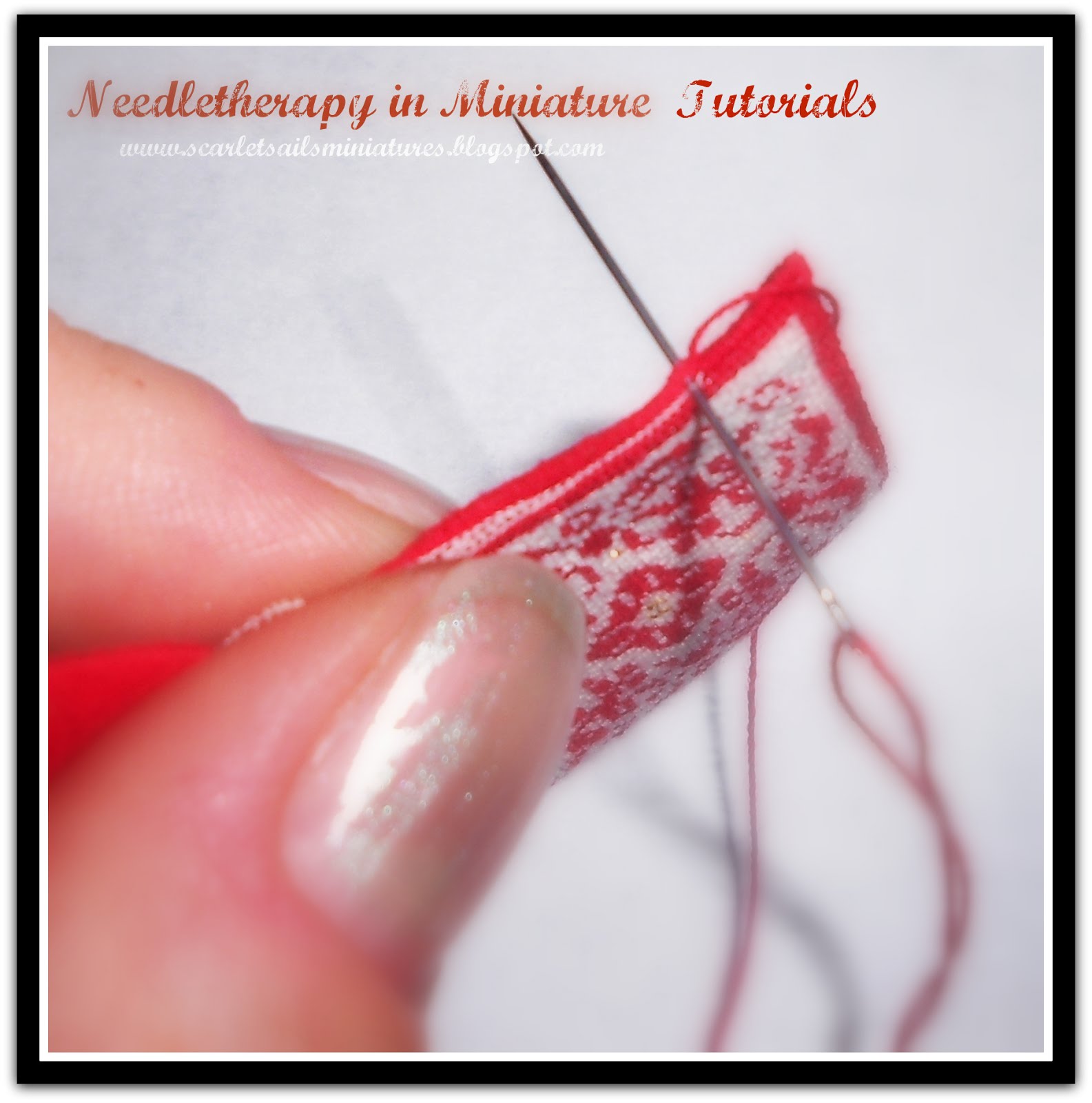 Natalia's Fine Needlework: Needletherapy In Miniature Tutorials and New ...
