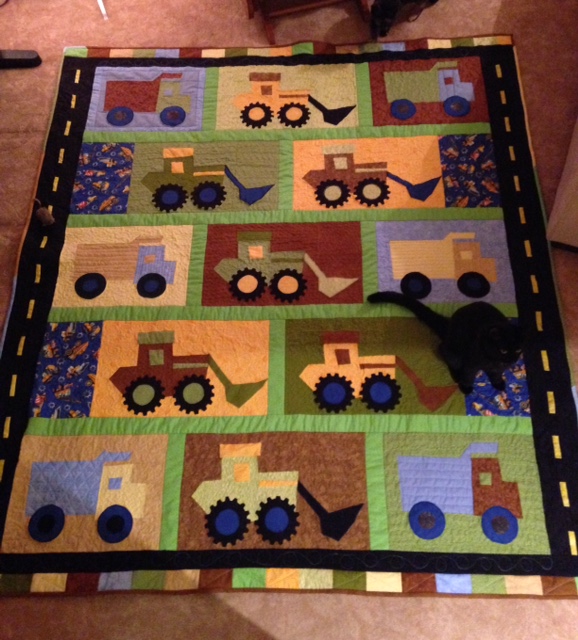 The Magic of Quilting: Tanner's Buggy Barn/ Tractor& Trucks Quilt ...