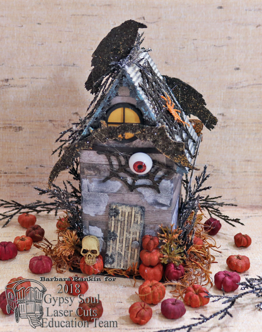 Black Hole Art Studio: Haunted Halloween Cabana Row House with Gypsy ...