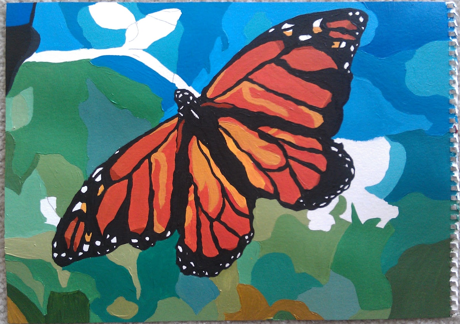 The Running Paintbrush: Butterfly