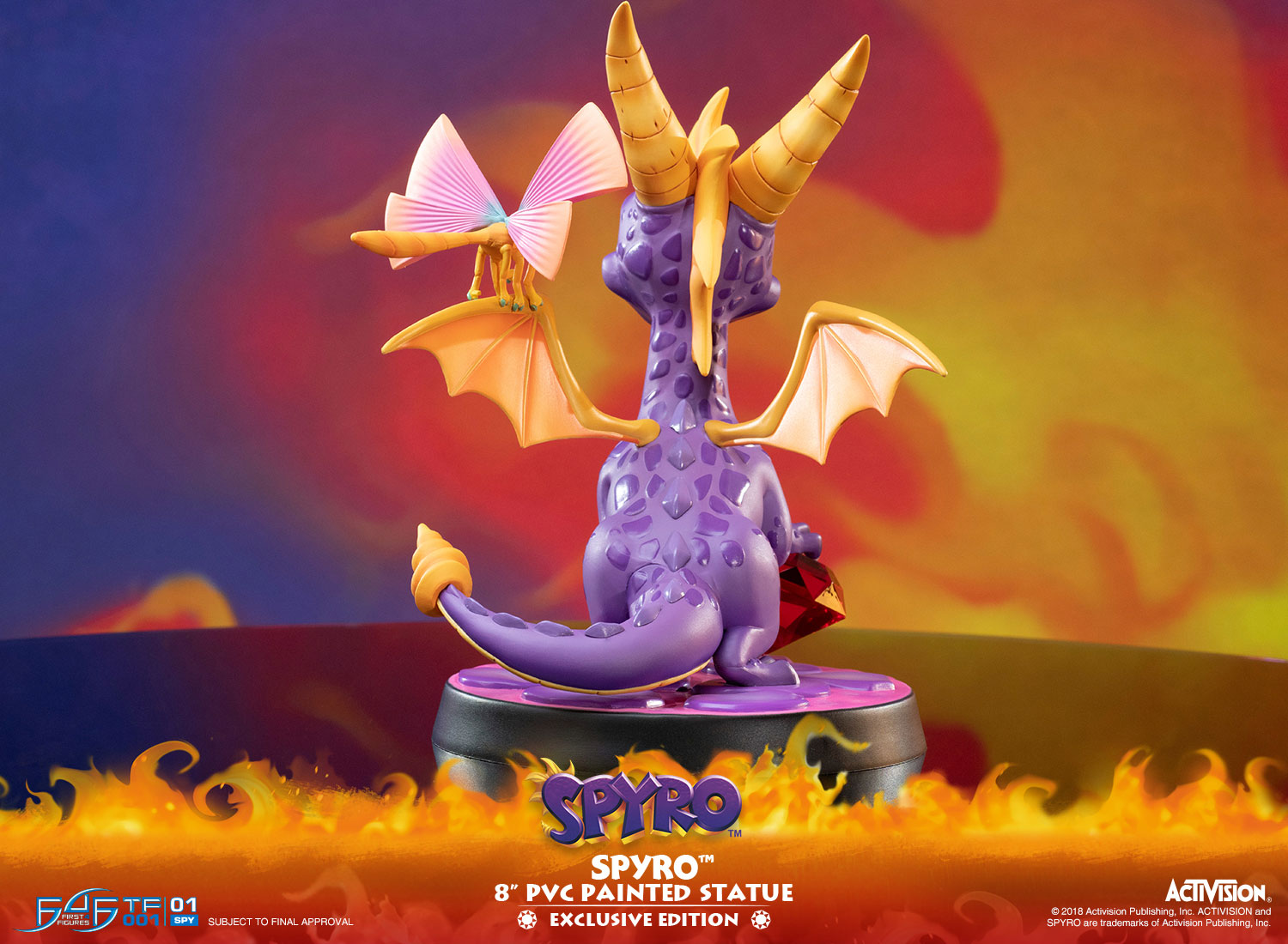 Spyro the Dragon PVC Statue (First 4 Figures)