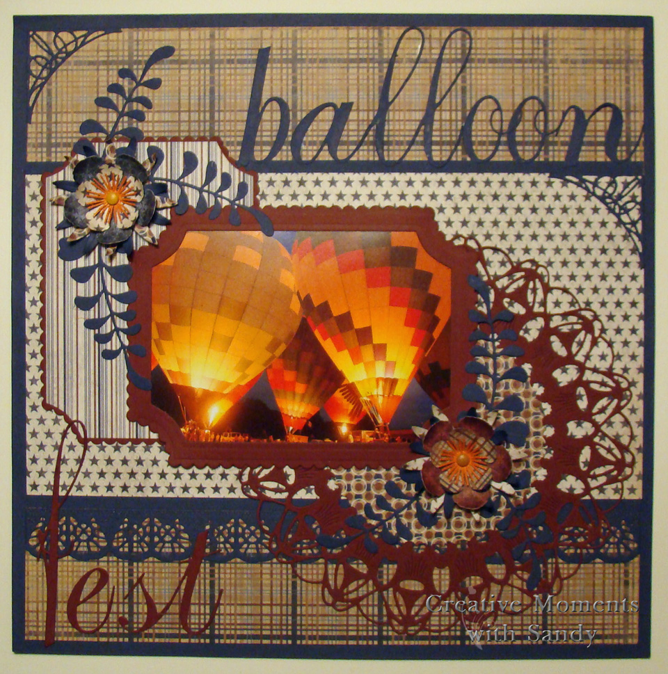 Balloon Fest Layout - Cheery Lynn Designs Inspiration Blog