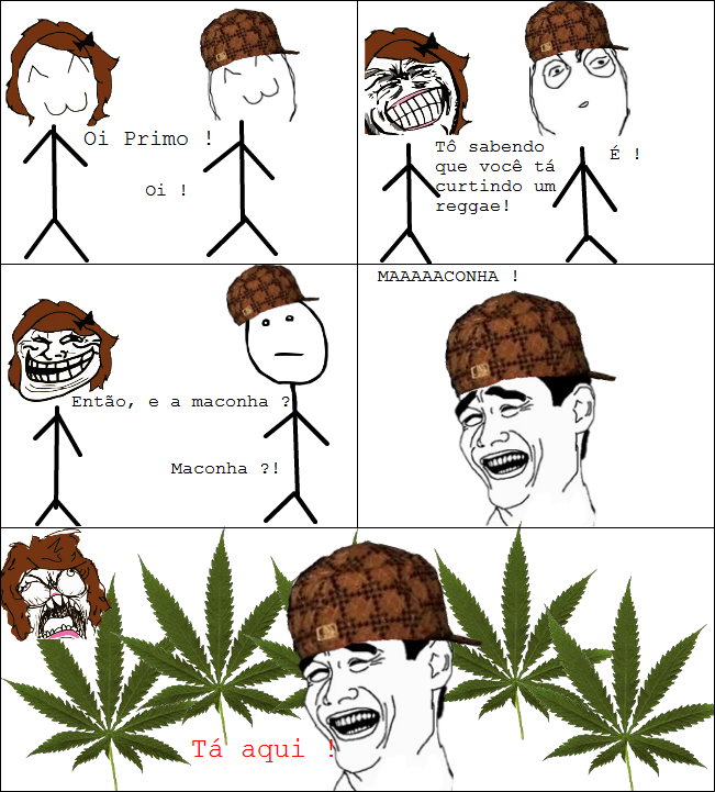 Memes Zadas!: Maconha