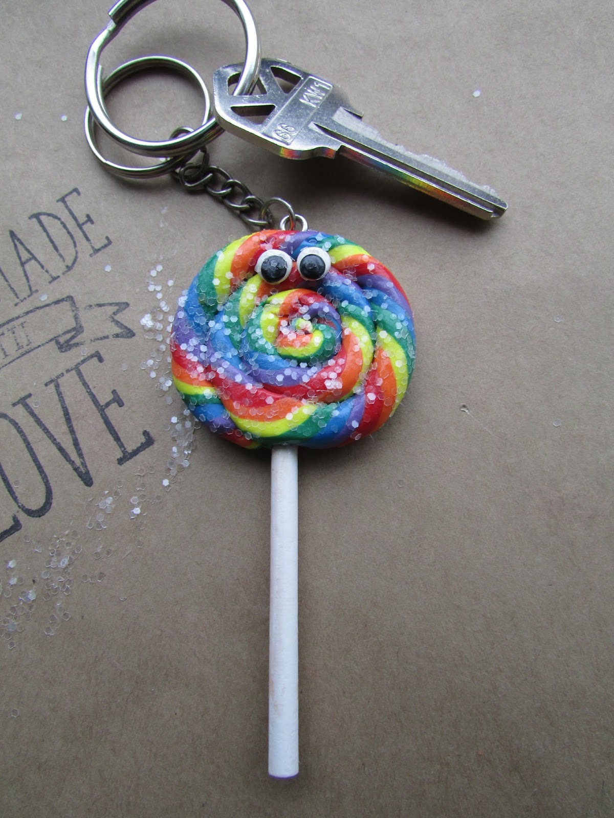 Samantha's Sweets and Sam's Sweet Art: Funny Keychains!