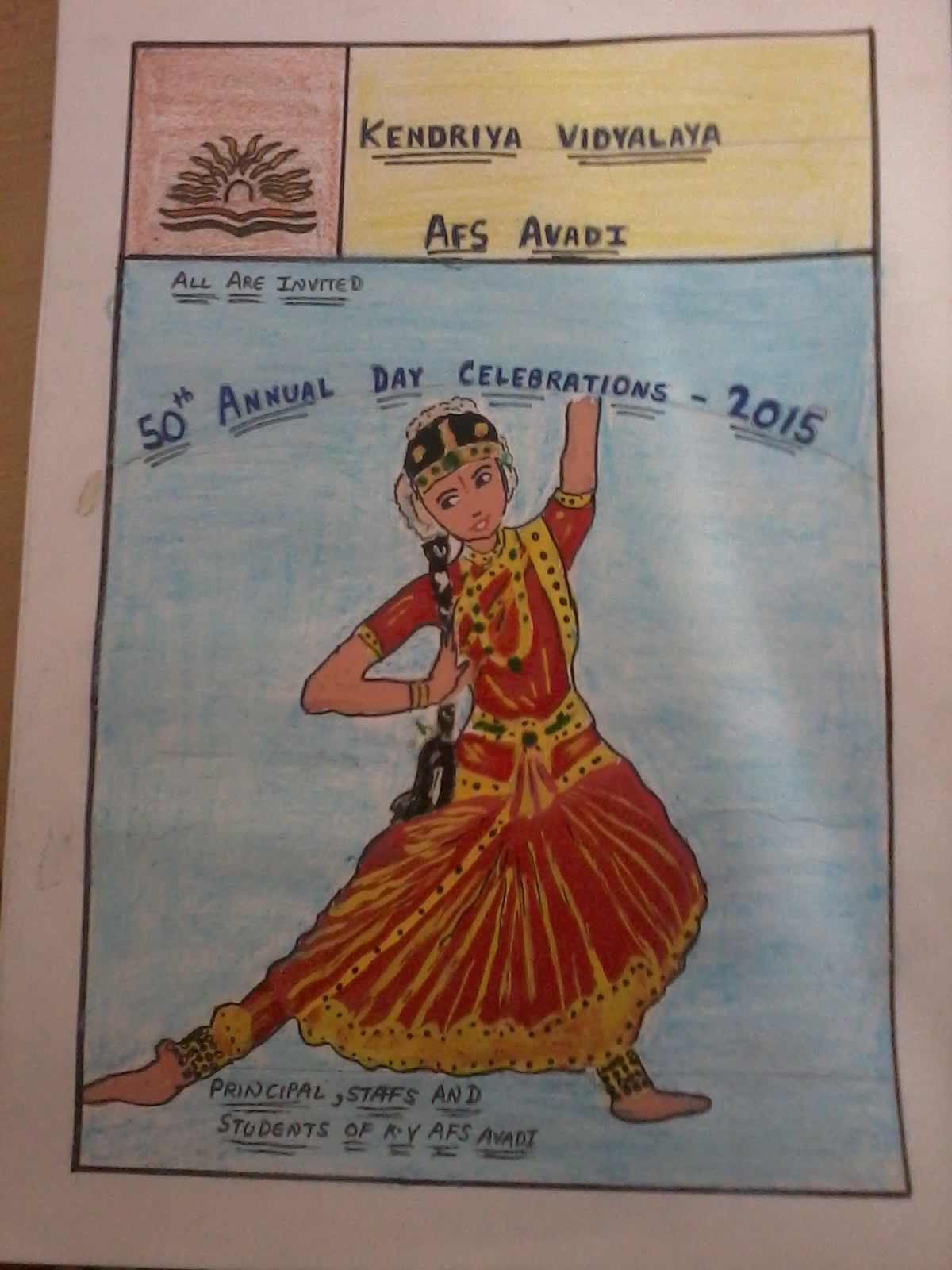 ART Palettes: Annual Day Posters made by Students