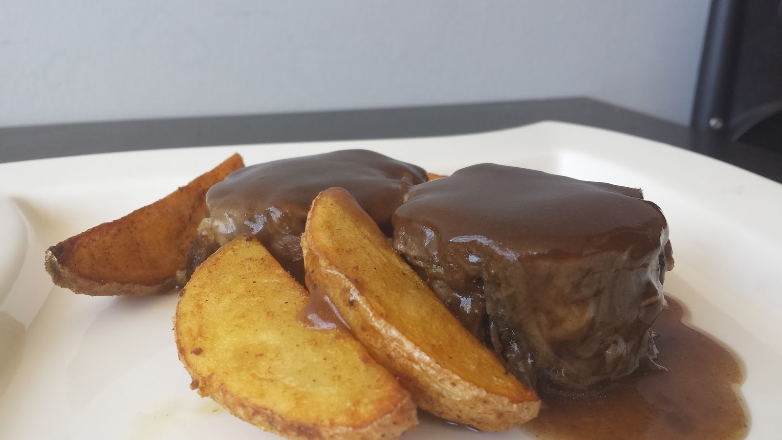 Pecho de ternera asada.