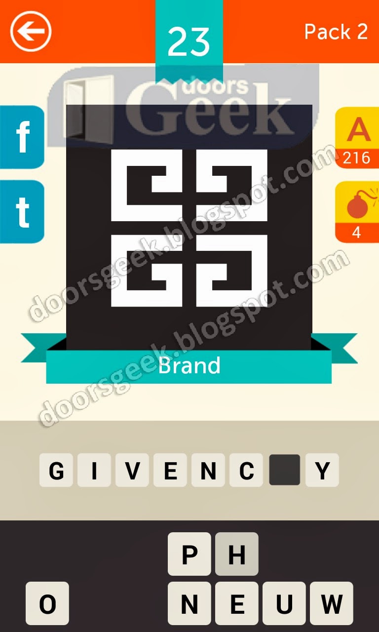 Mega Quiz [Pack 2] Level 23 ~ Doors Geek