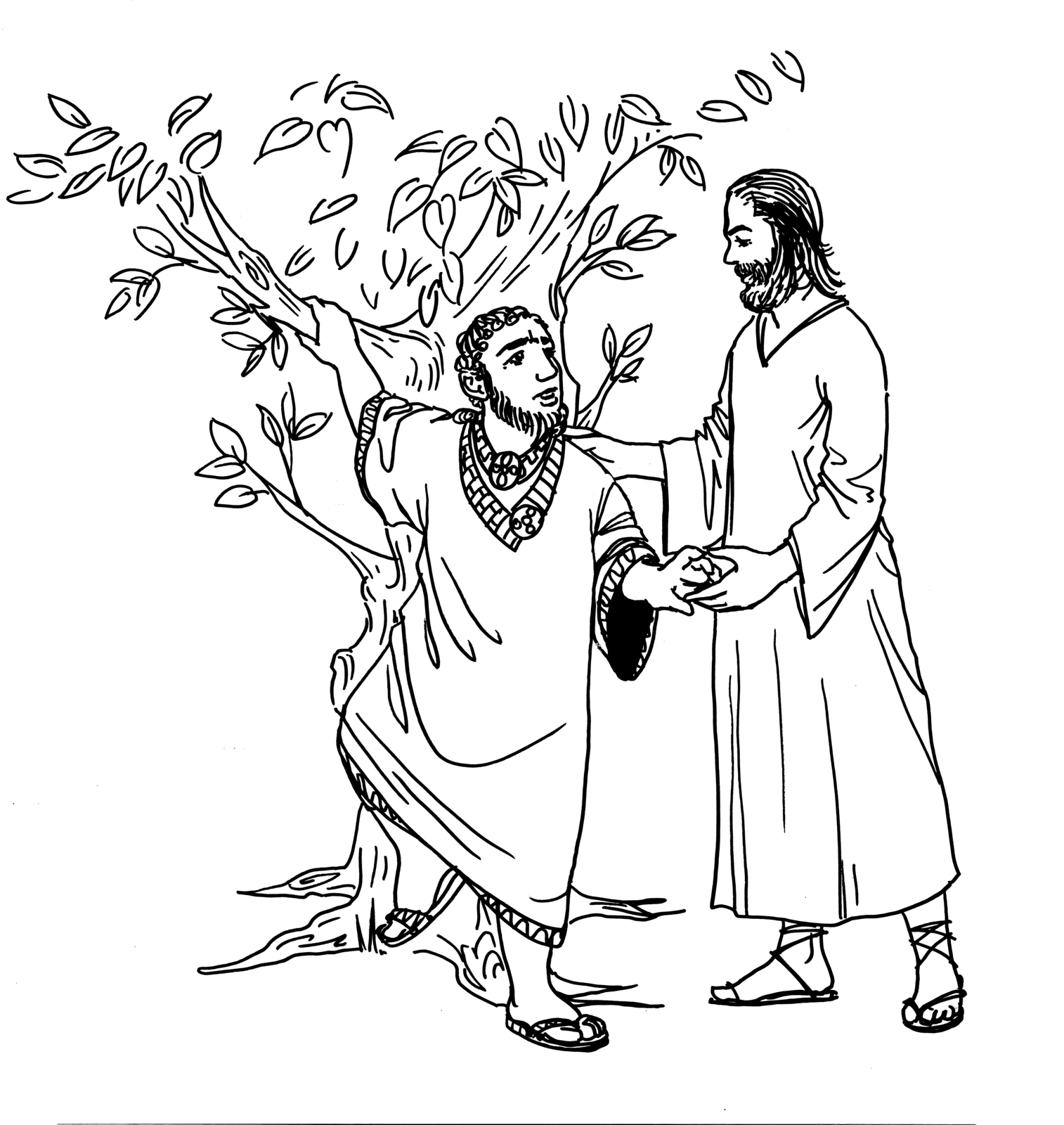 Jeux, activités vidéos sur Zachée pour le caté