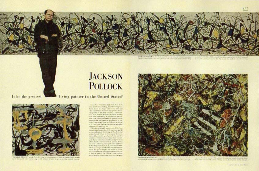Ronna's Blog: Happy Birthday Jackson Pollock