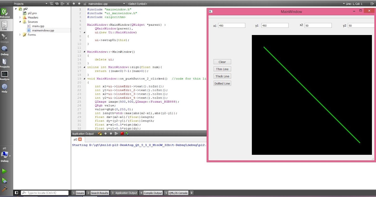 Programing Wonders: Drawing a Line with Different Line Styles