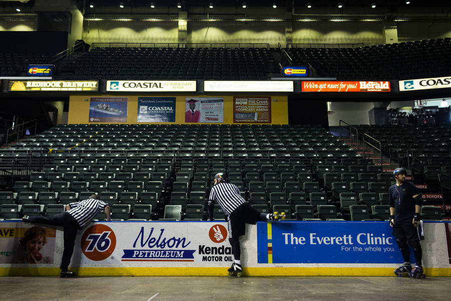Jordan Stead: Tilted Thunder Rail Birds | Banked Roller Derby