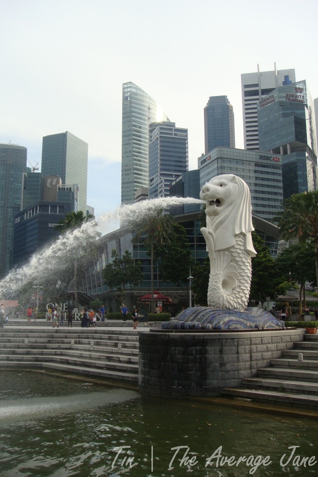 The Average Jane: Merlion Park in Singapore
