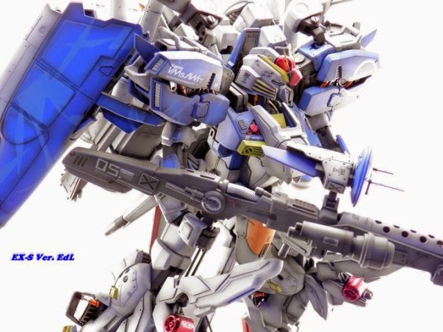 10 of the Best Custom MG Ex-S Gundam Painted and Custom Builds