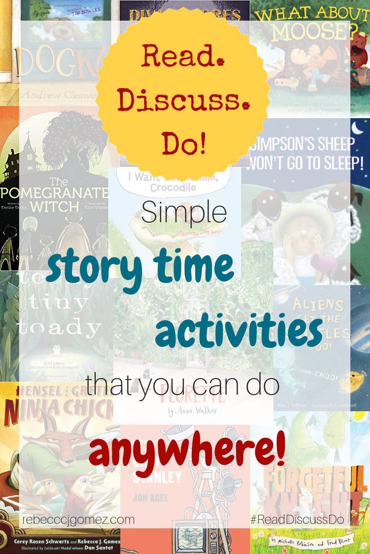 Rebecca J. Gomez: Read, Discuss, Do! Activities that You Can Do Anywhere