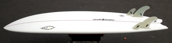 Oak Foils Custom Surfboards: Acorn II Twinzer Fish for Jeff S.