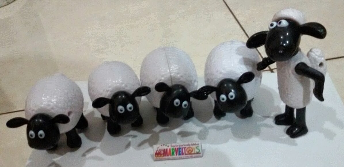 SHAUN THE SHEEP FIGURES - Toko mainan anak lengkap dan harga menarik