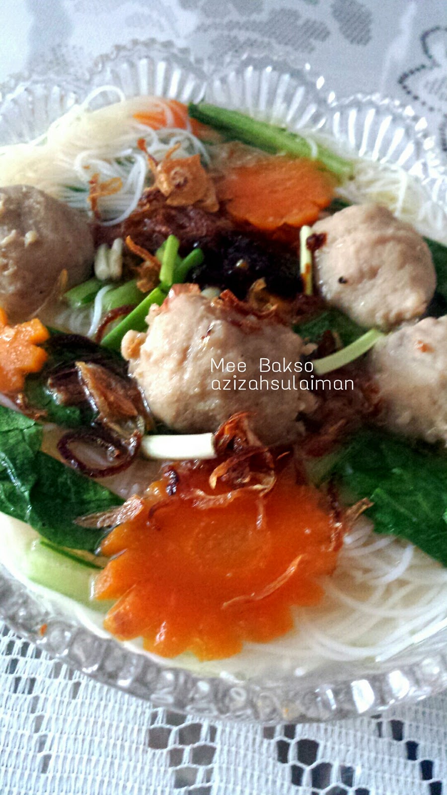 Cute Mama Delicacies: MEE BAKSO