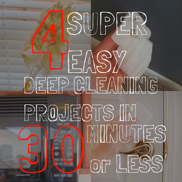 551 east : 4 projects to deep clean your house in 30 minutes or less