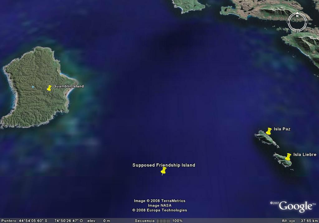Isla Friendship: Ovnis en la Ruta al 2012