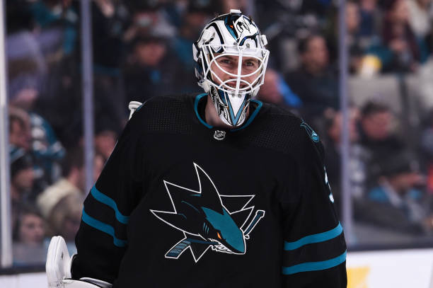 I Love Goalies!: Martin Jones 2018-19 Mask