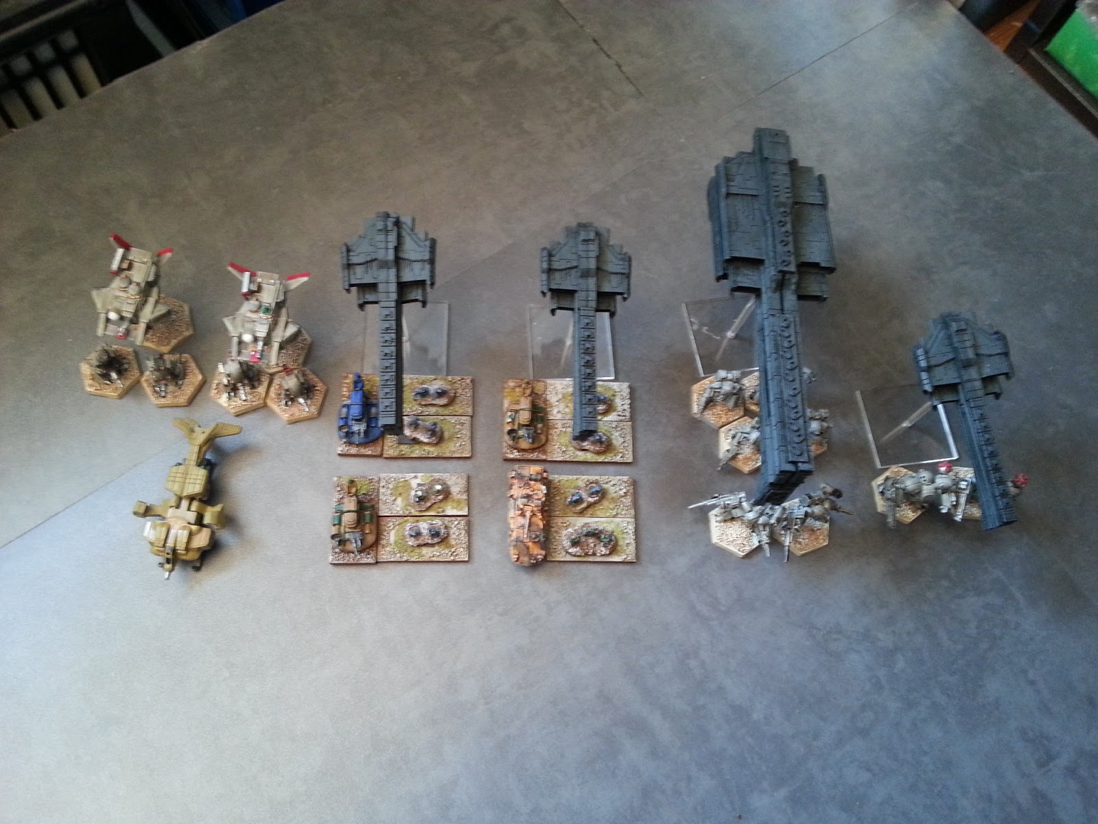 The Raskal Central: [Dropzone Commander] PHR à 1300 points