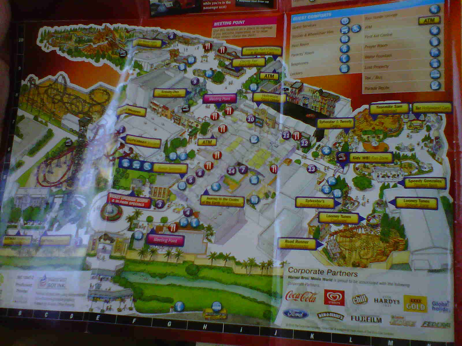 Warner bros movie world map - lahaos