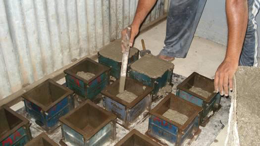 Master Soil Test Laboratory: Concrete Cube testing