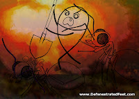 Behind the Scenes: Defenestrated Drawings | Defenestrated Feet