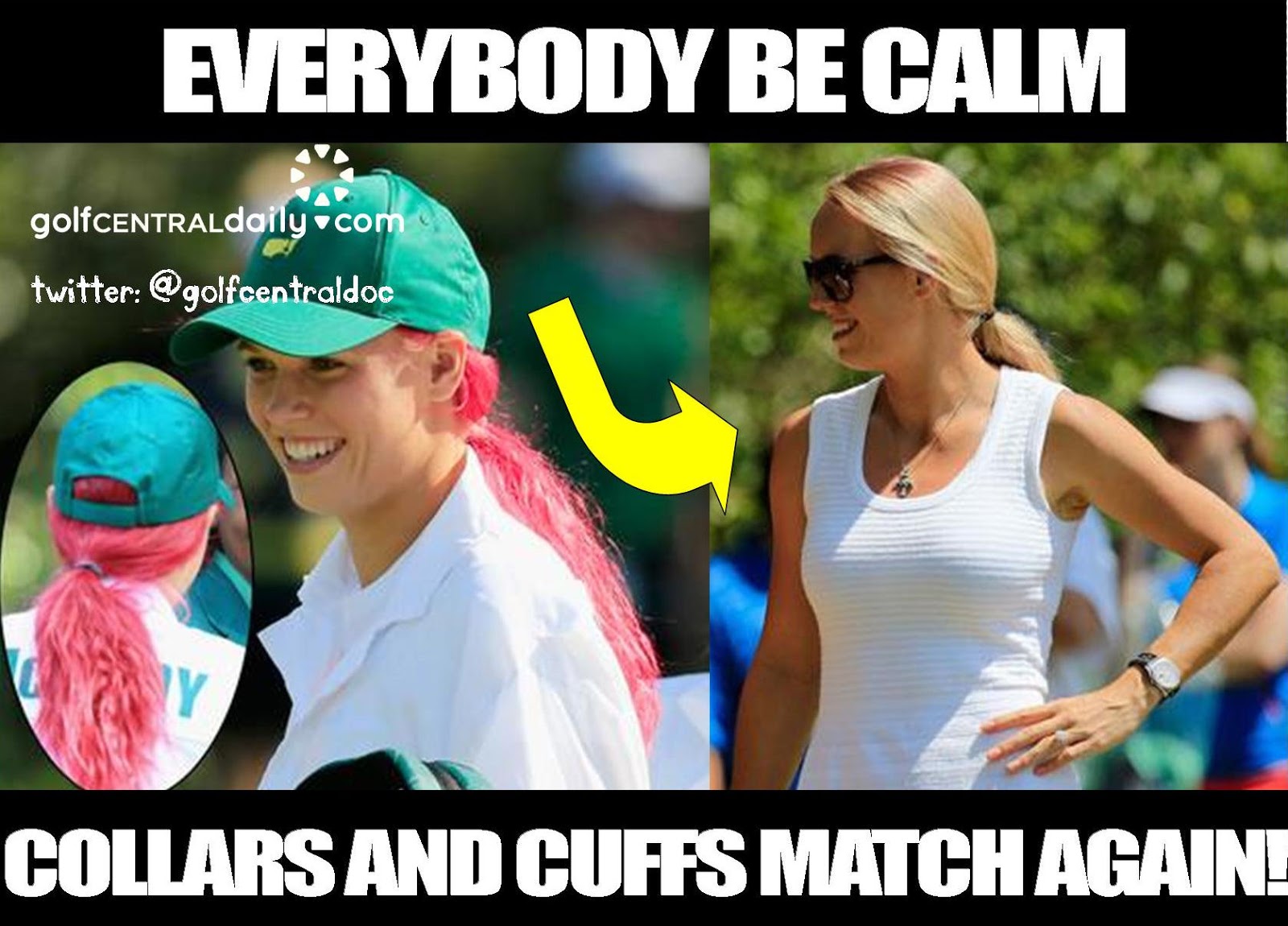 Funny Sheet From The 2014 Masters We Dont Want To See Again. Oh Go On ...