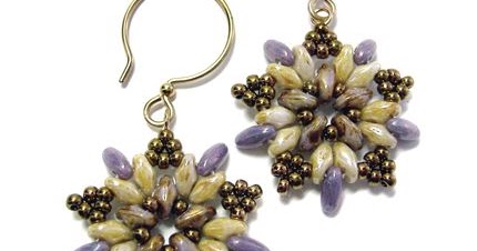 Beautiful Beaded Earrings Tutorials / The Beading Gem